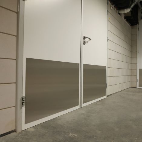 Schopplaten Aluminium, RVS & Acrovyn | Deurbescherming - Storax